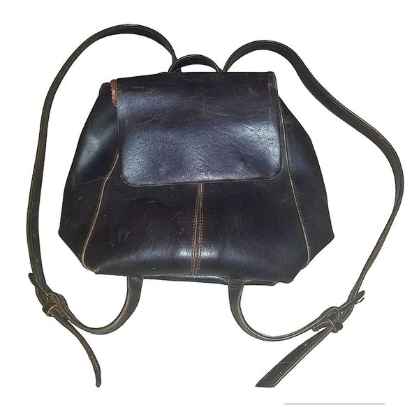 Liz Claiborne | Bags | Vintageliz Claiborne Leather Backpack | Poshmark